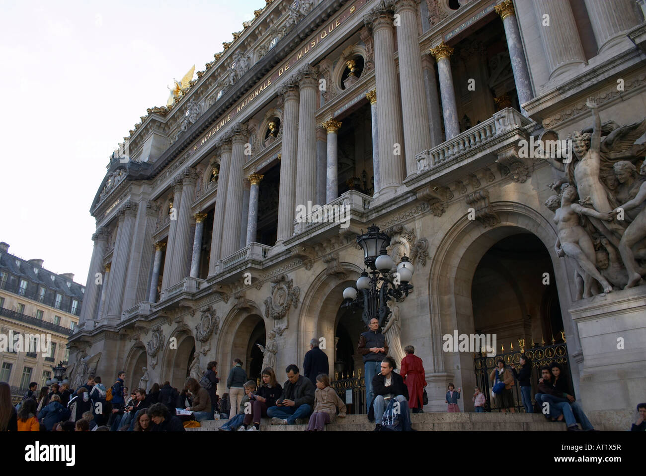 Opera house opéra garnier sight garnier Banque de photographies et d ...