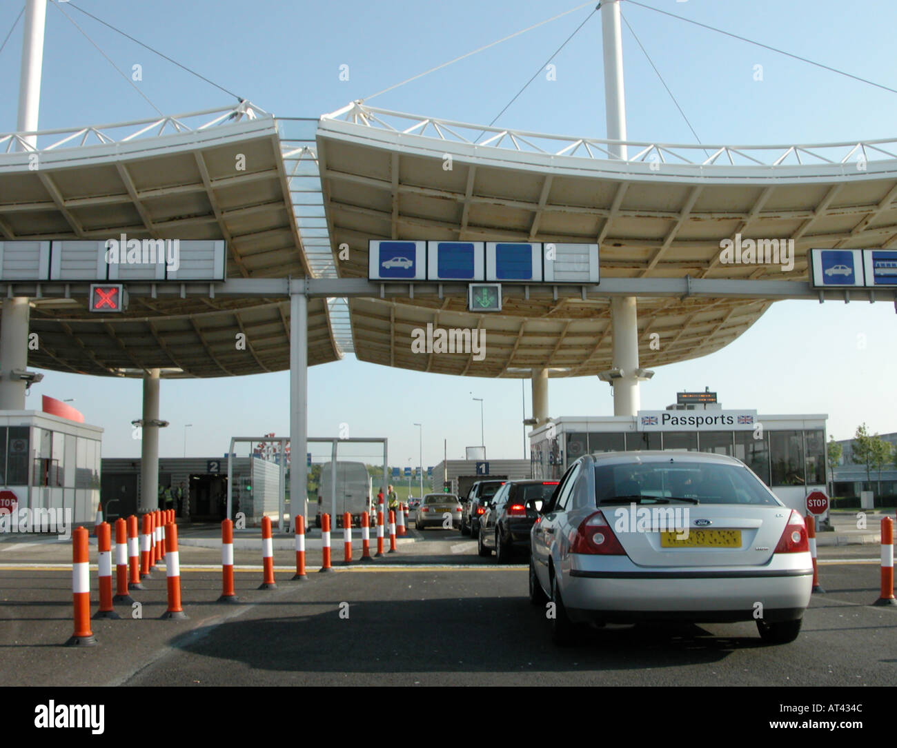 Eurotunnel Calais Terminal Banque d'image et photos - Alamy