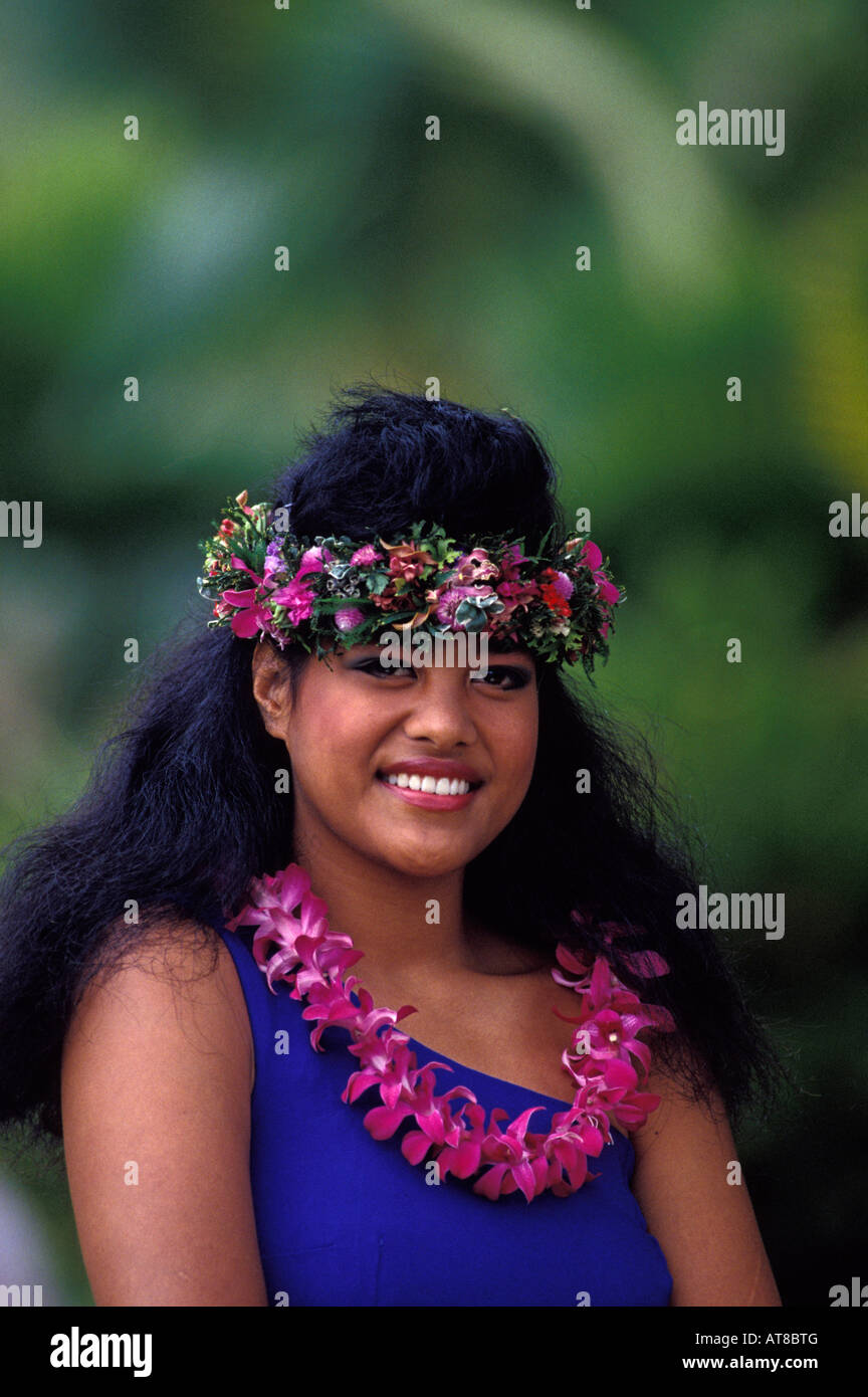 Samoan woman Banque de photographies et d’images à haute résolution - Alamy