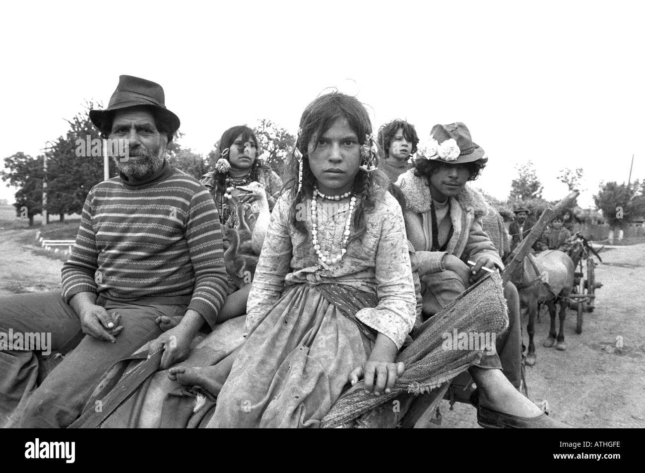Gitans Roumains Banque d'image et photos - Alamy
