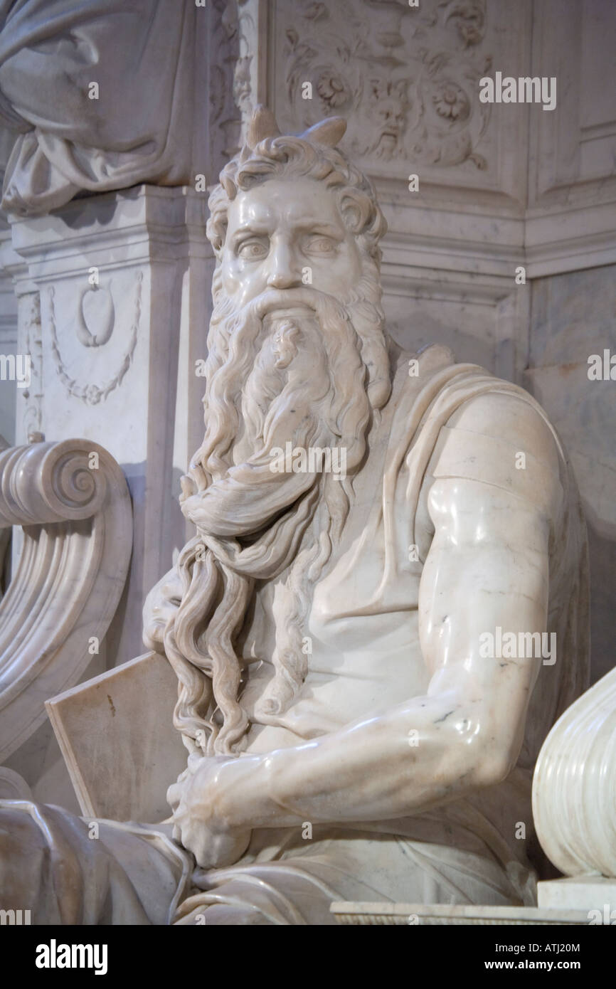 Le Moses De Michelangelo Banque d'image et photos - Alamy