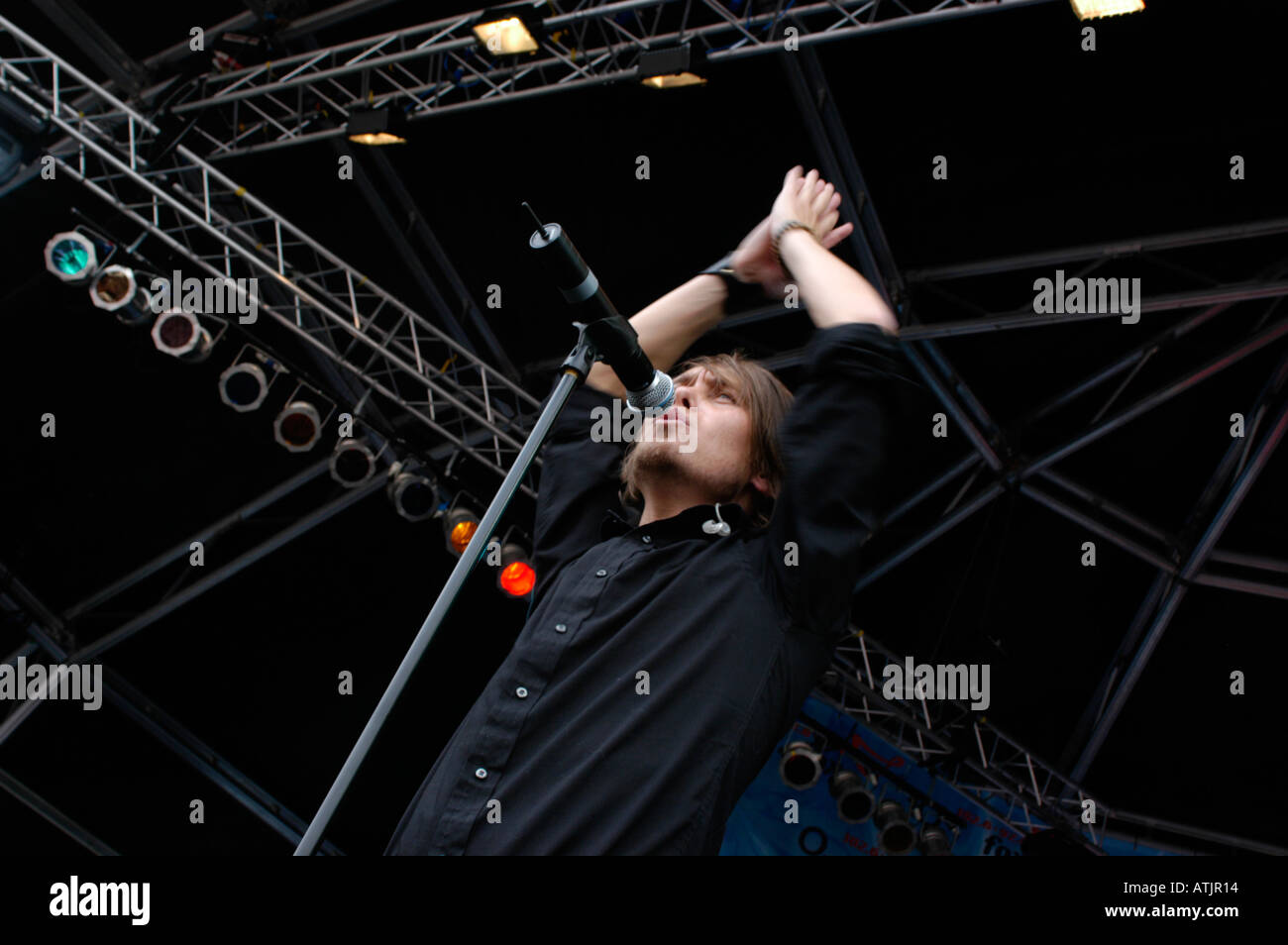 Take that singer mark owen Banque de photographies et d’images à haute ...