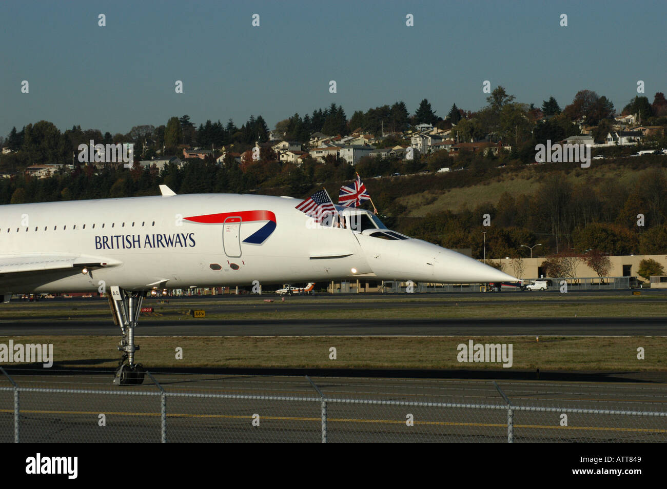 Concorde landing gear Banque de photographies et d’images à haute ...