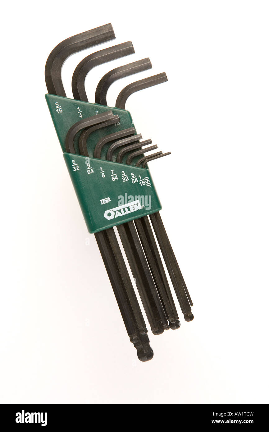 Clés allen Banque de photographies et d’images à haute résolution - Alamy