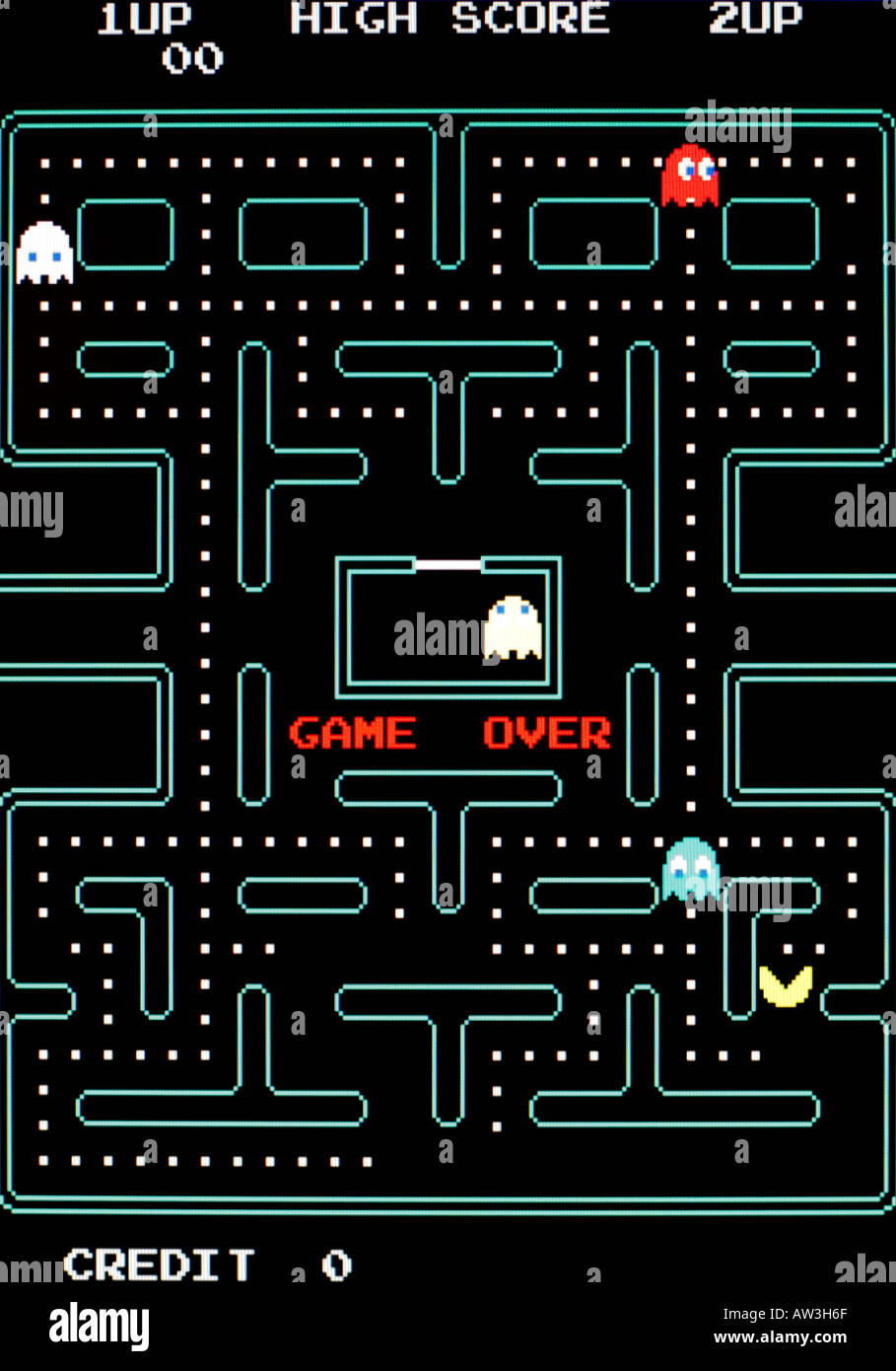 Pac Man Pacman Plus Bally Midway Arcade Vintage 1982 capture d'écran de ...