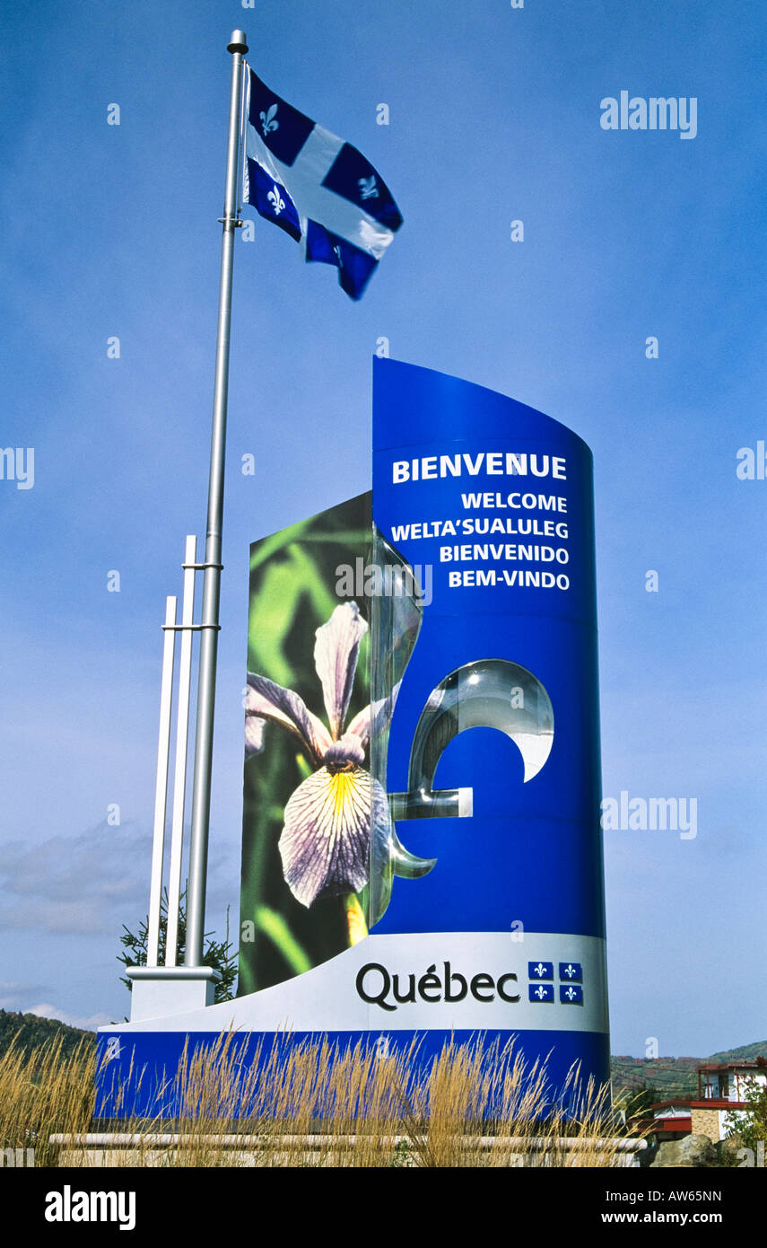 Bienvenue au quebec Banque de photographies et d’images à haute ...