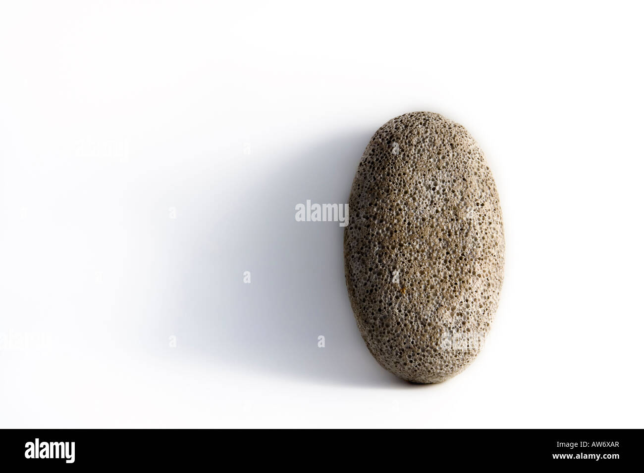 Pumice rock white background Banque de photographies et d’images à ...