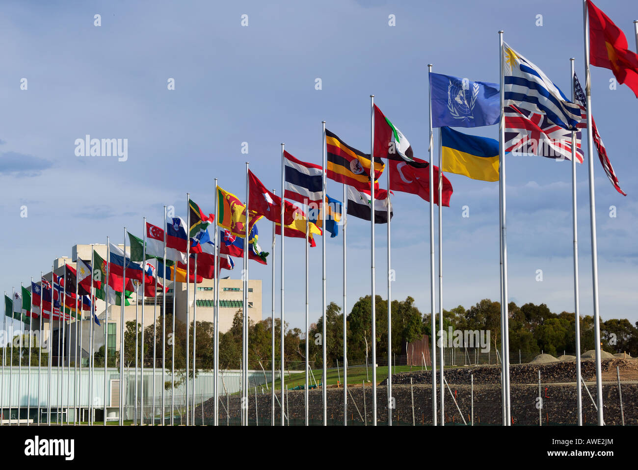 World Flags Flying Banque d'image et photos - Alamy