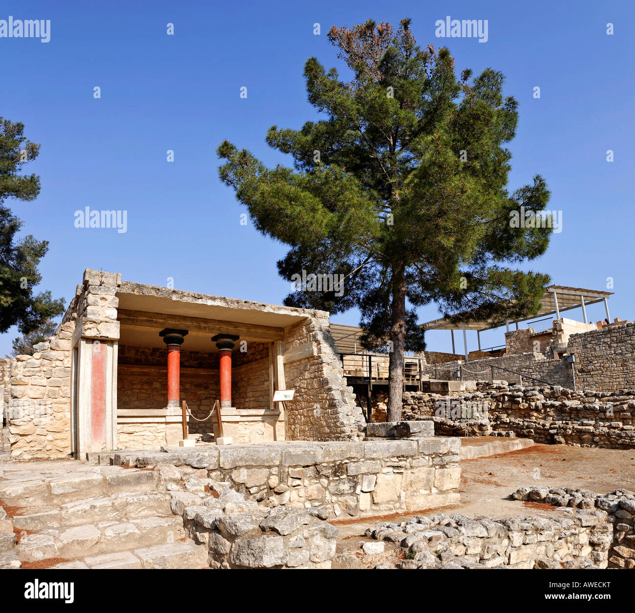 Palais de cnosos palais de cnossos Banque d'image et photos - Alamy