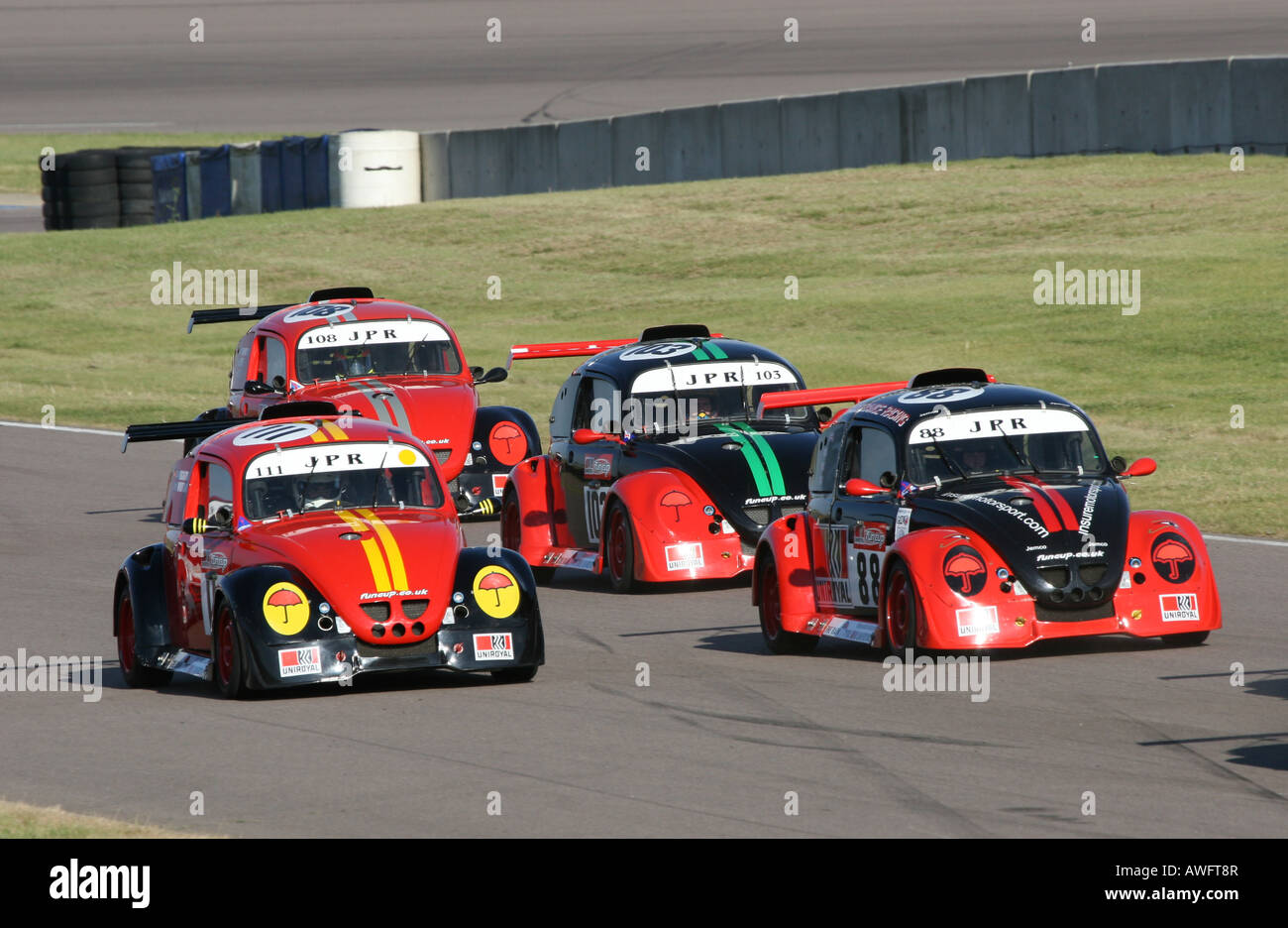 Les coccinelles VW Fun Cup racing Photo Stock - Alamy