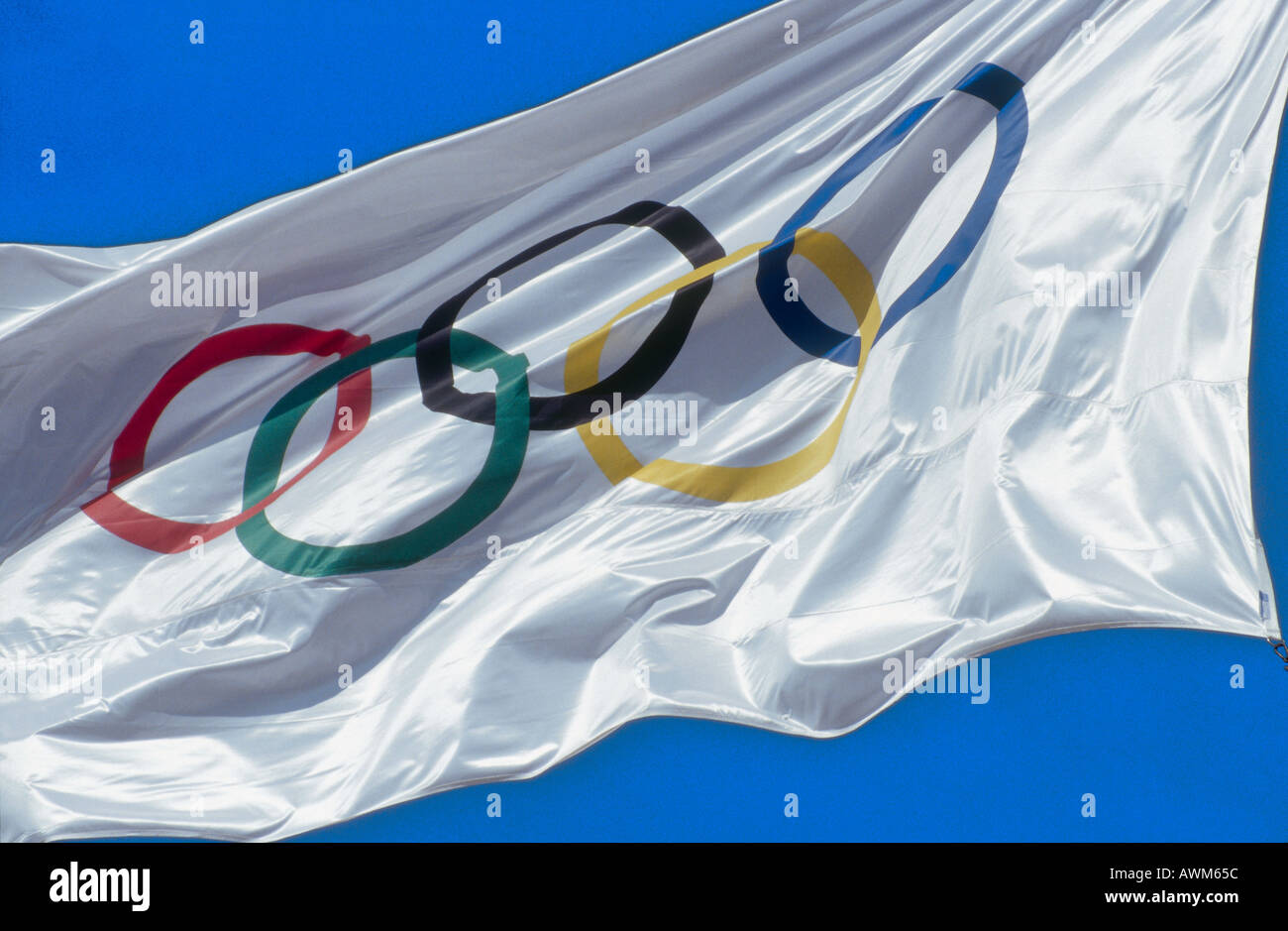 Drapeau des jeux olympiques Banque de photographies et d’images à haute ...