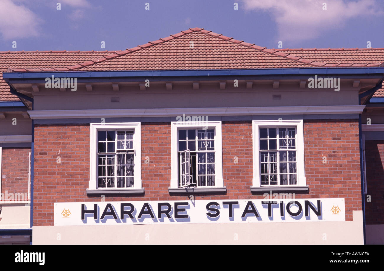 Africa afrique zimbabwe railway train Banque de photographies et d ...