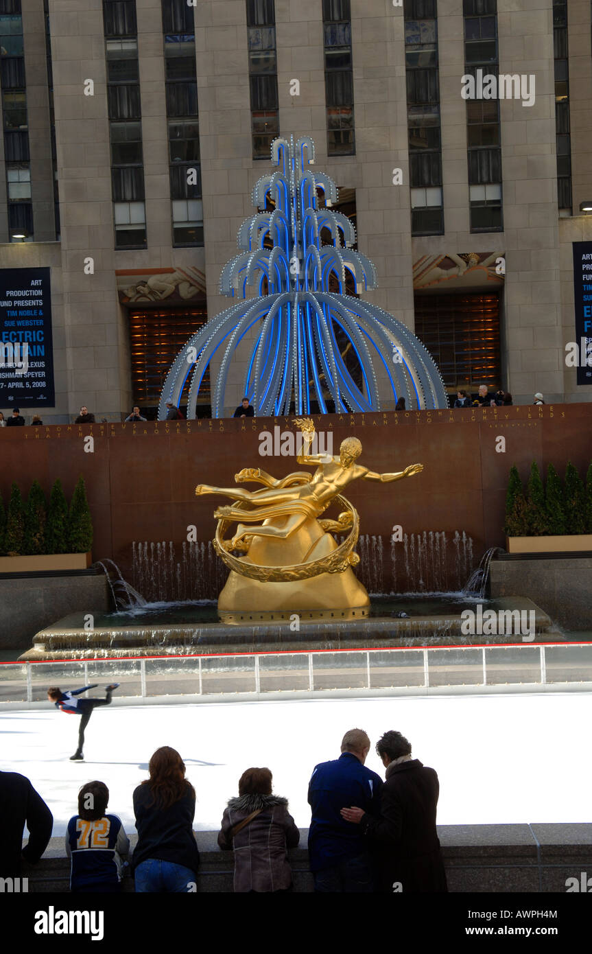 Fontaine électrique par les artistes Tim Noble et Sue Webster sur l ...