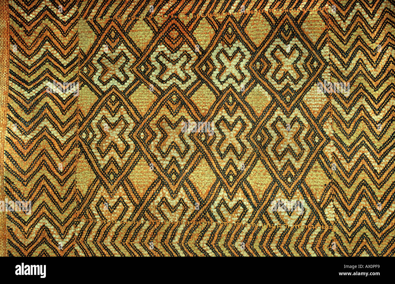 Textile raphia tissé à partir de la République démocratique du Congo ...