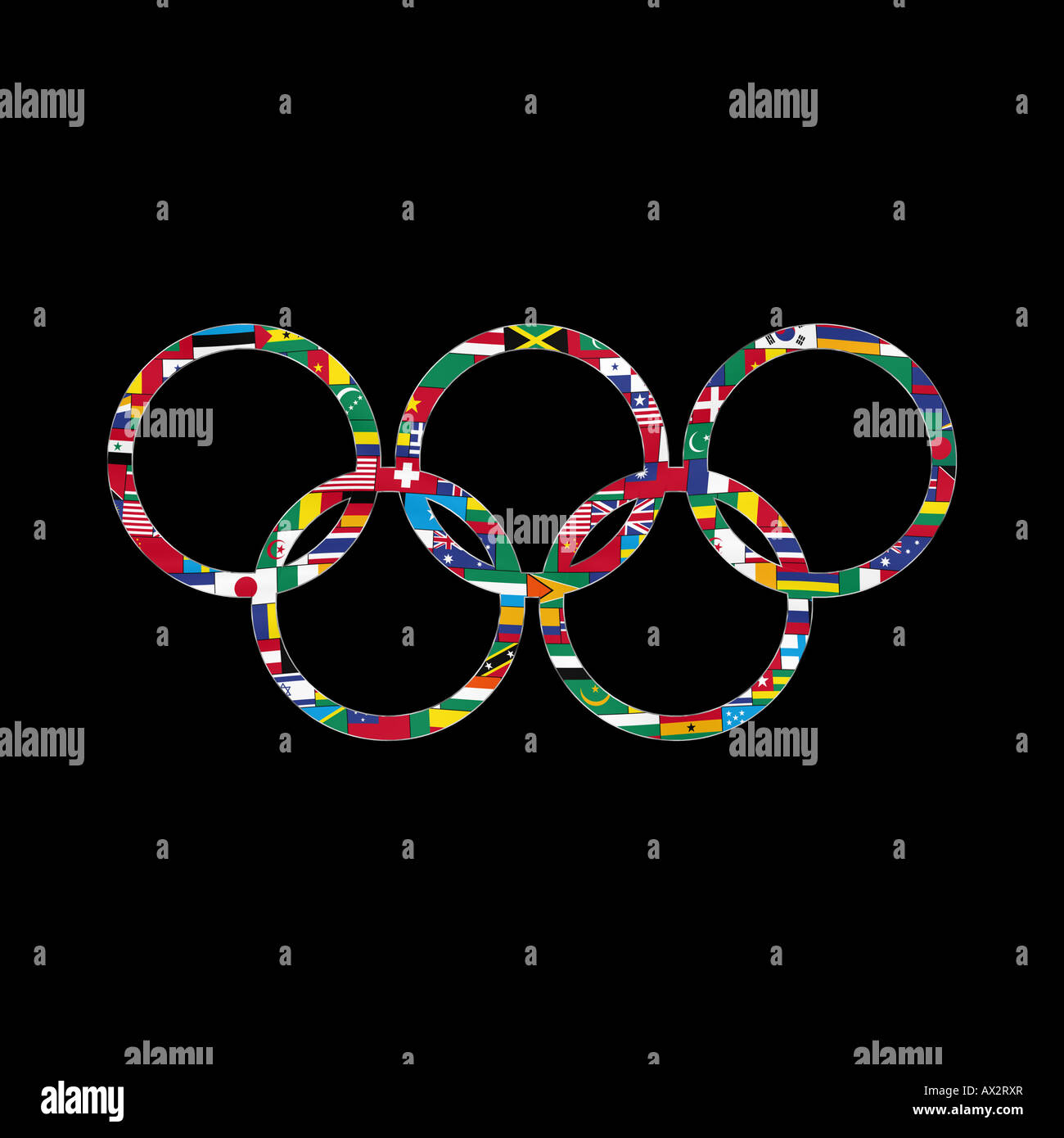 Drapeau olympique Banque de photographies et d’images à haute ...