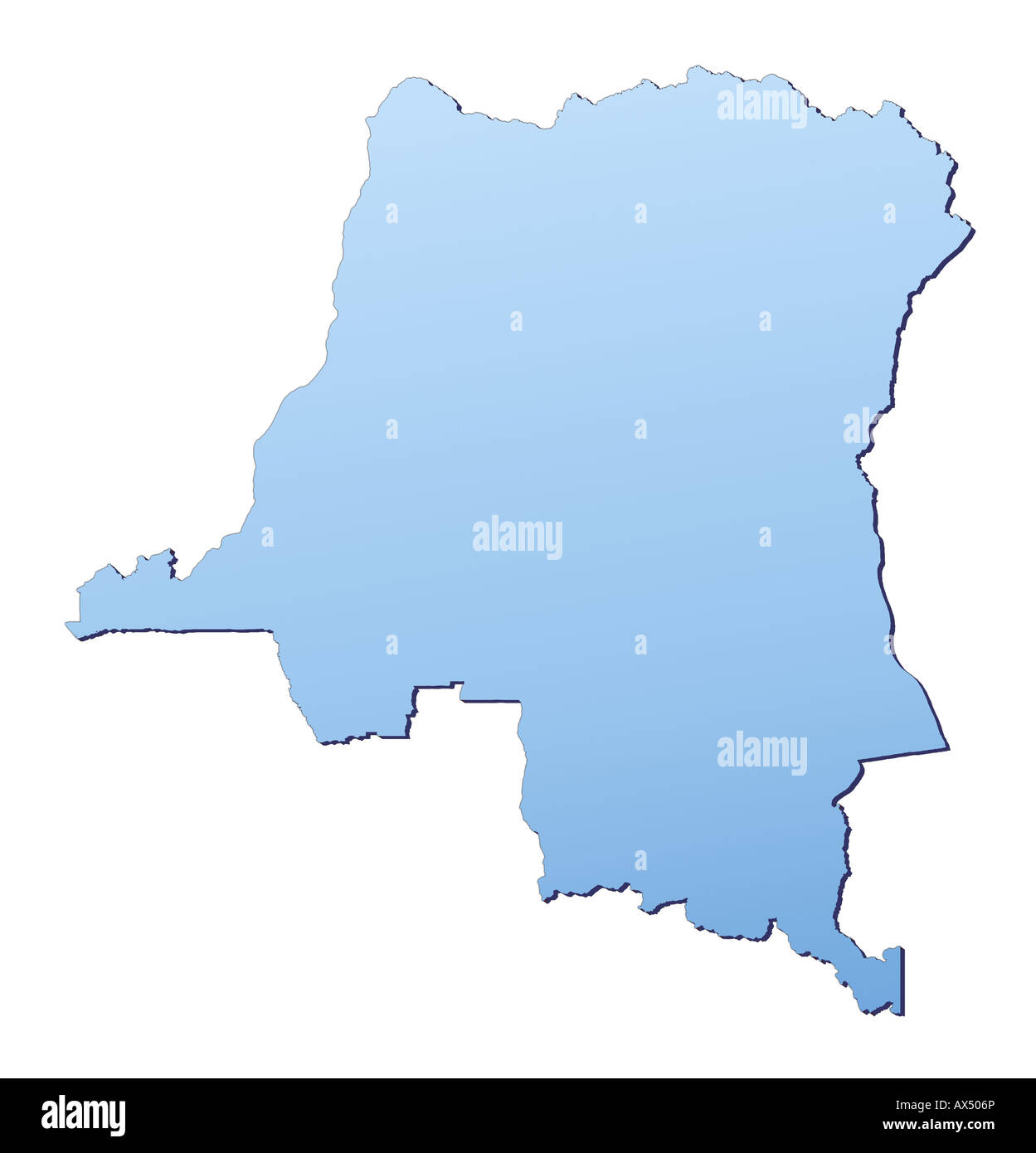 Democratic republic of the congo map Banque de photographies et d ...