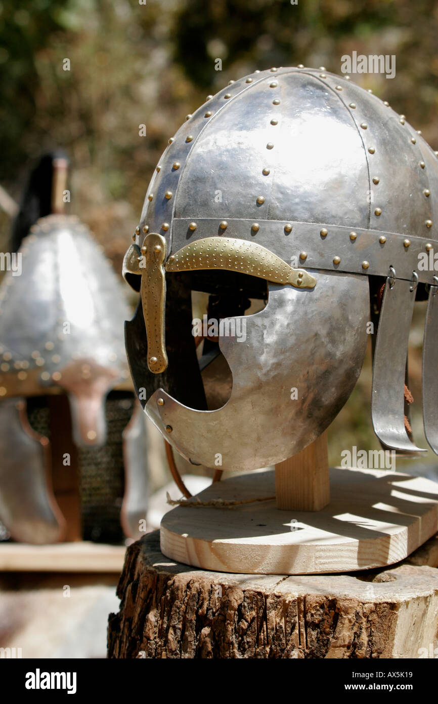 Casque armure knight afficher dans Provinces Fête médiévale Photo Stock ...