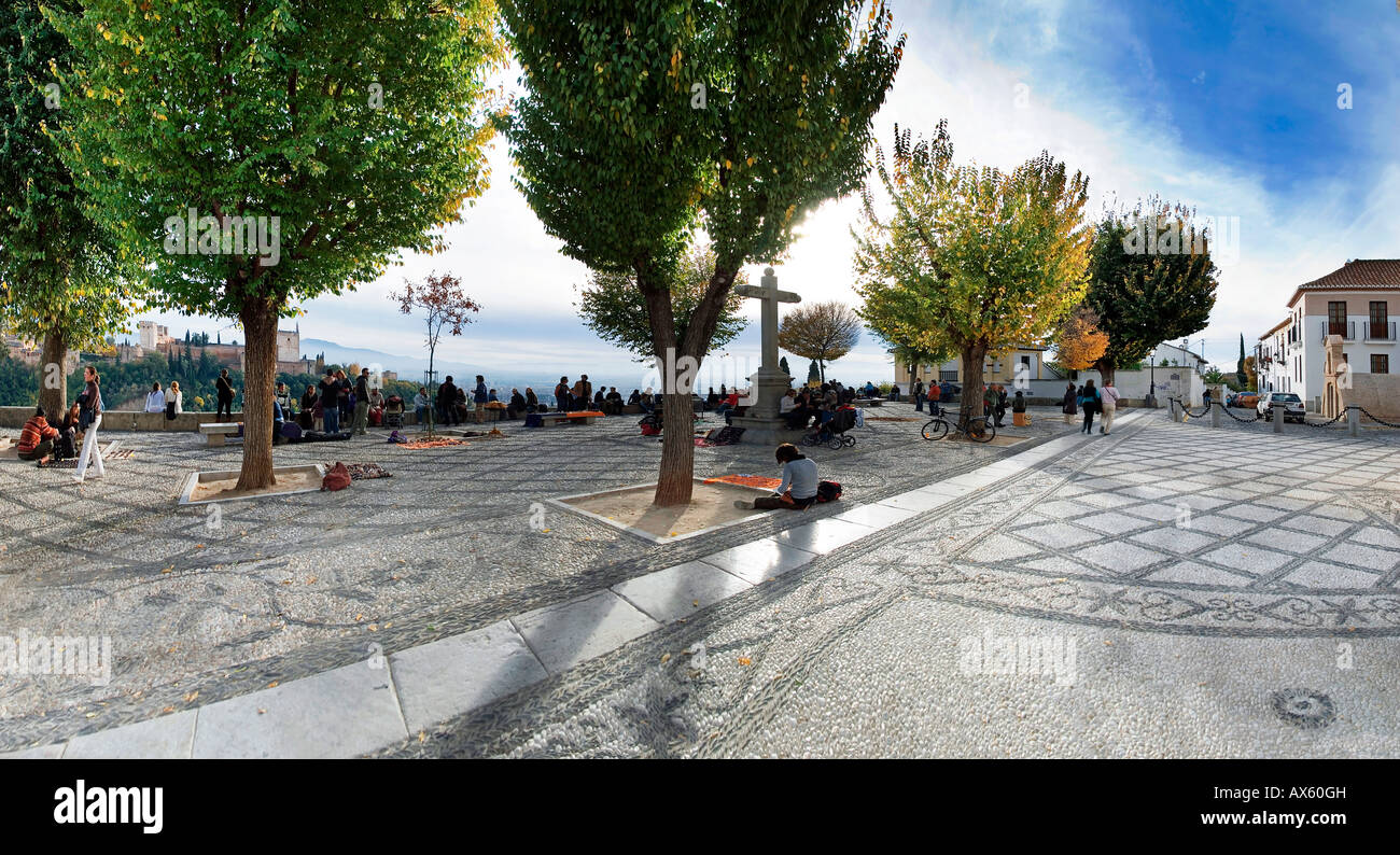 Place mirador de san nicolas grenade Banque de photographies et d ...