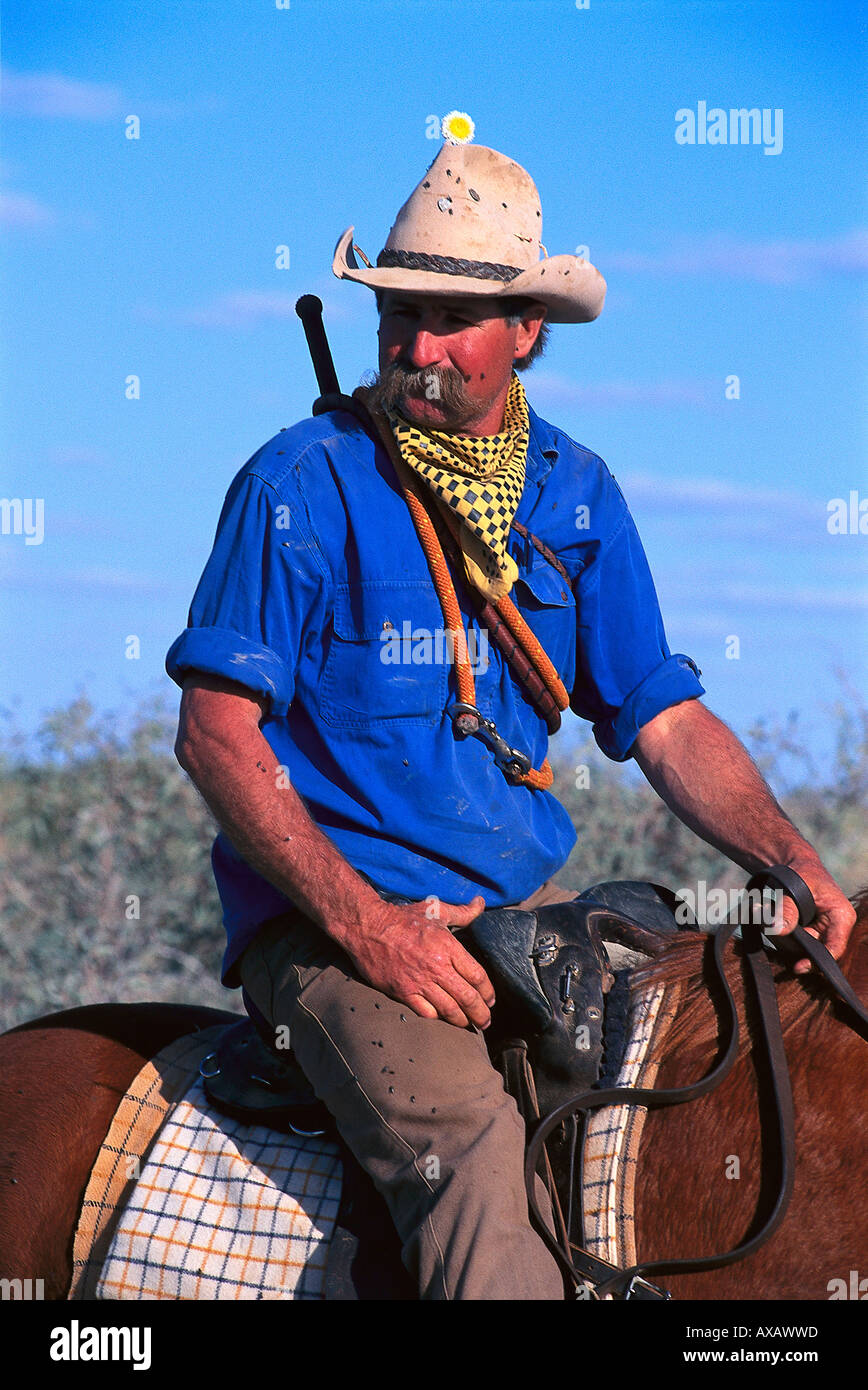 Cowboy cattle station south australia Banque de photographies et d ...