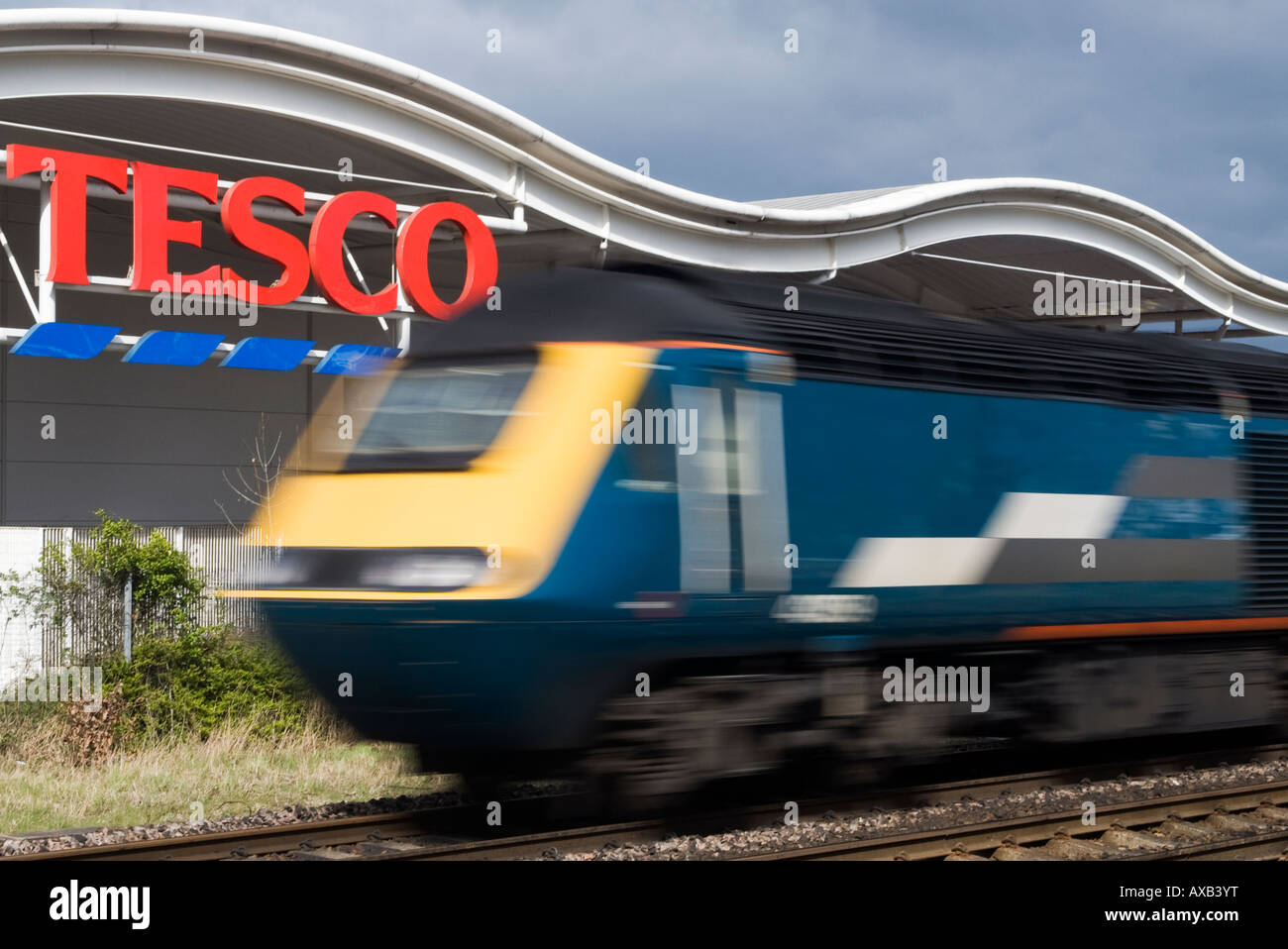 Tesco train Banque de photographies et d’images à haute résolution - Alamy