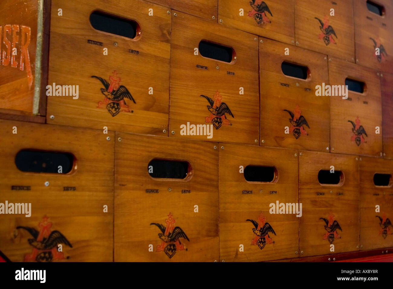 Anheuser Busch's Budweiser Clydesdale Horse Wagon à Seaworld Orlando ...