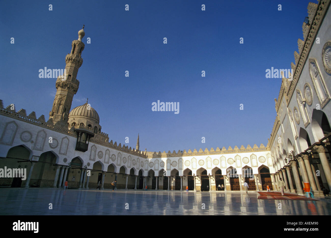 University al azhar mosque cairo egypt Banque de photographies et d ...