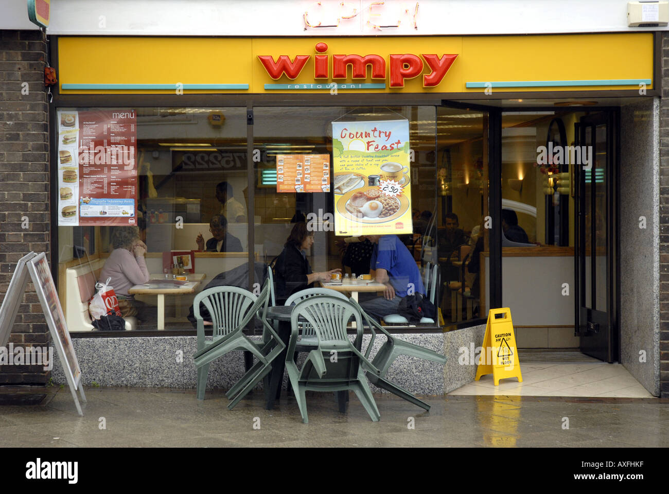 Wimpy cafe Banque de photographies et d’images à haute résolution - Alamy