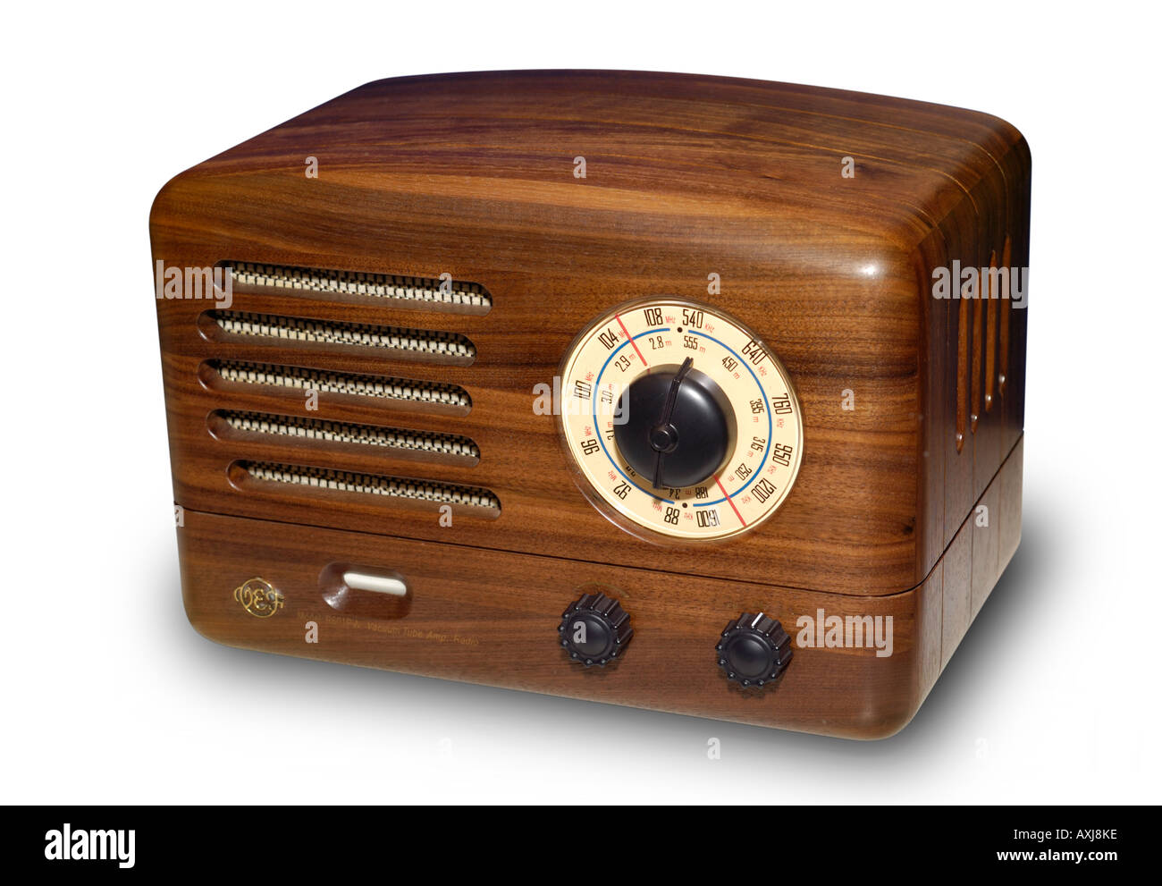 Radios en bois Banque d'images détourées - Alamy