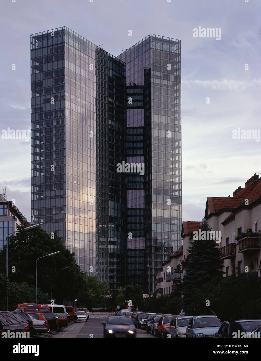 Twin tower vienna austria massimiliano fuksas office architecture ...