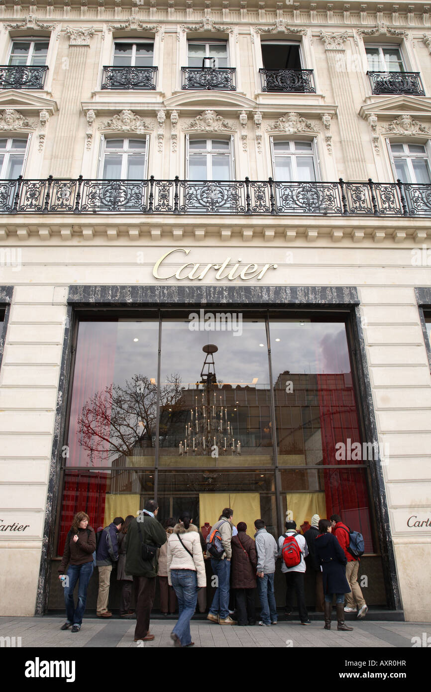 Boutique des champs elysées paris Banque de photographies et d’images à haute résolution - Alamy