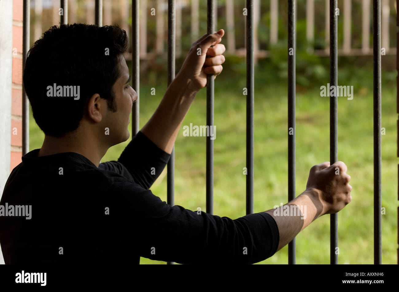 Male prisoner Banque de photographies et d’images à haute résolution ...