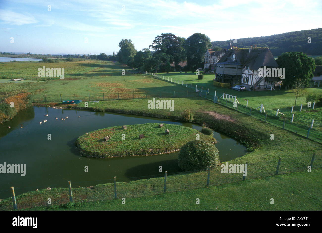 Marais vernier normandie zones humides Banque de photographies et d ...