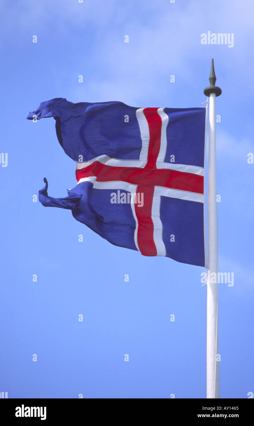 Drapeau d'islande Banque de photographies et d’images à haute ...