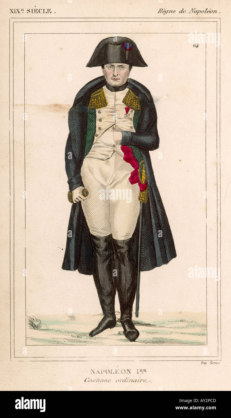 Napoleon costume Banque de photographies et d’images à haute résolution ...