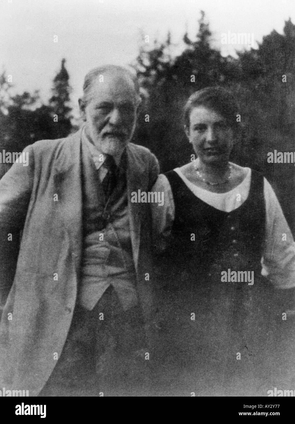 Sigmund freud and daughter Banque de photographies et d’images à haute ...