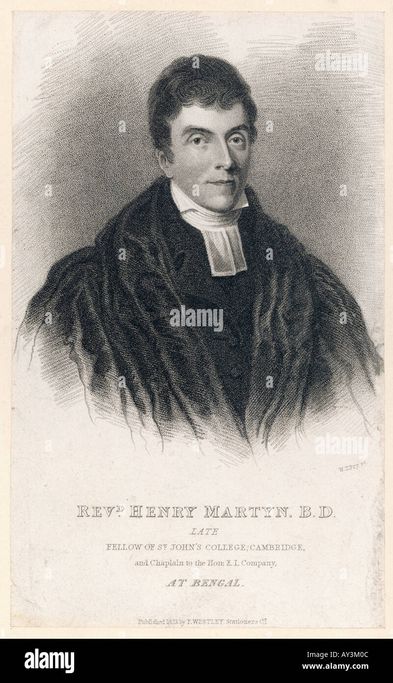 Henry martyn Banque de photographies et d’images à haute résolution - Alamy