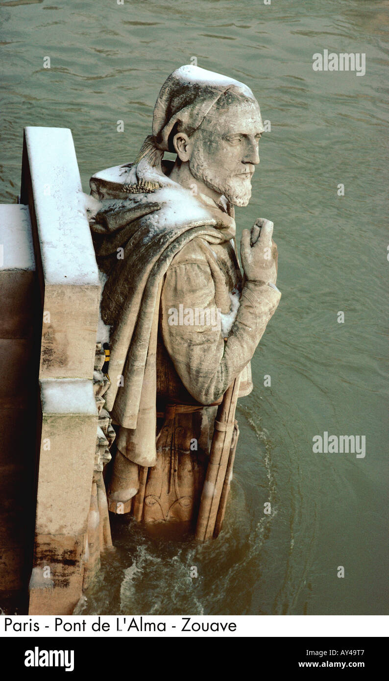 The zouave statue Banque de photographies et d’images à haute ...