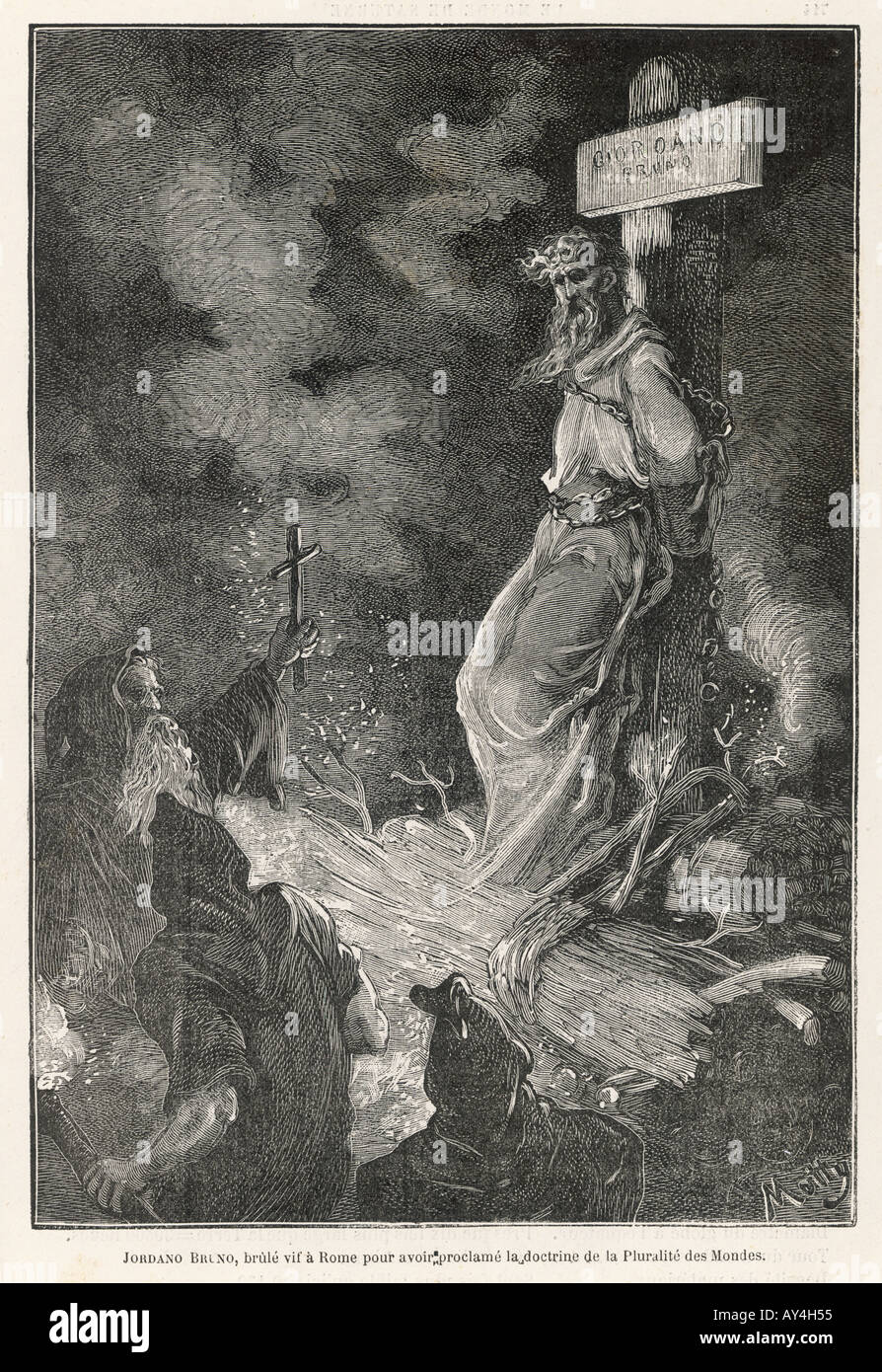 Giordano bruno stake Banque de photographies et d’images à haute ...