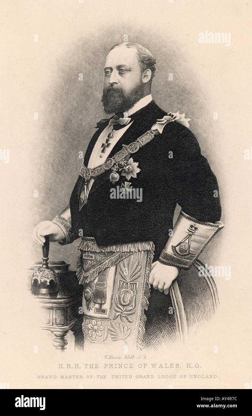 Edward vii as prince wales Banque de photographies et d’images à haute ...