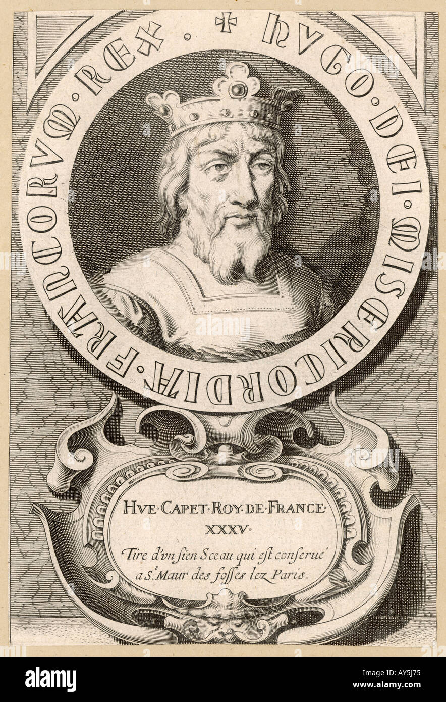 Hugues capet king france Banque de photographies et d’images à haute ...
