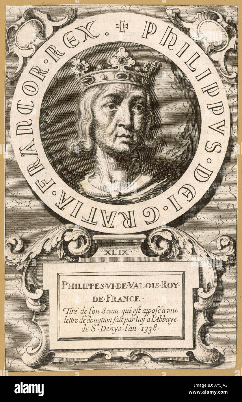 Philippe vi de valois roi france Banque de photographies et d’images à ...
