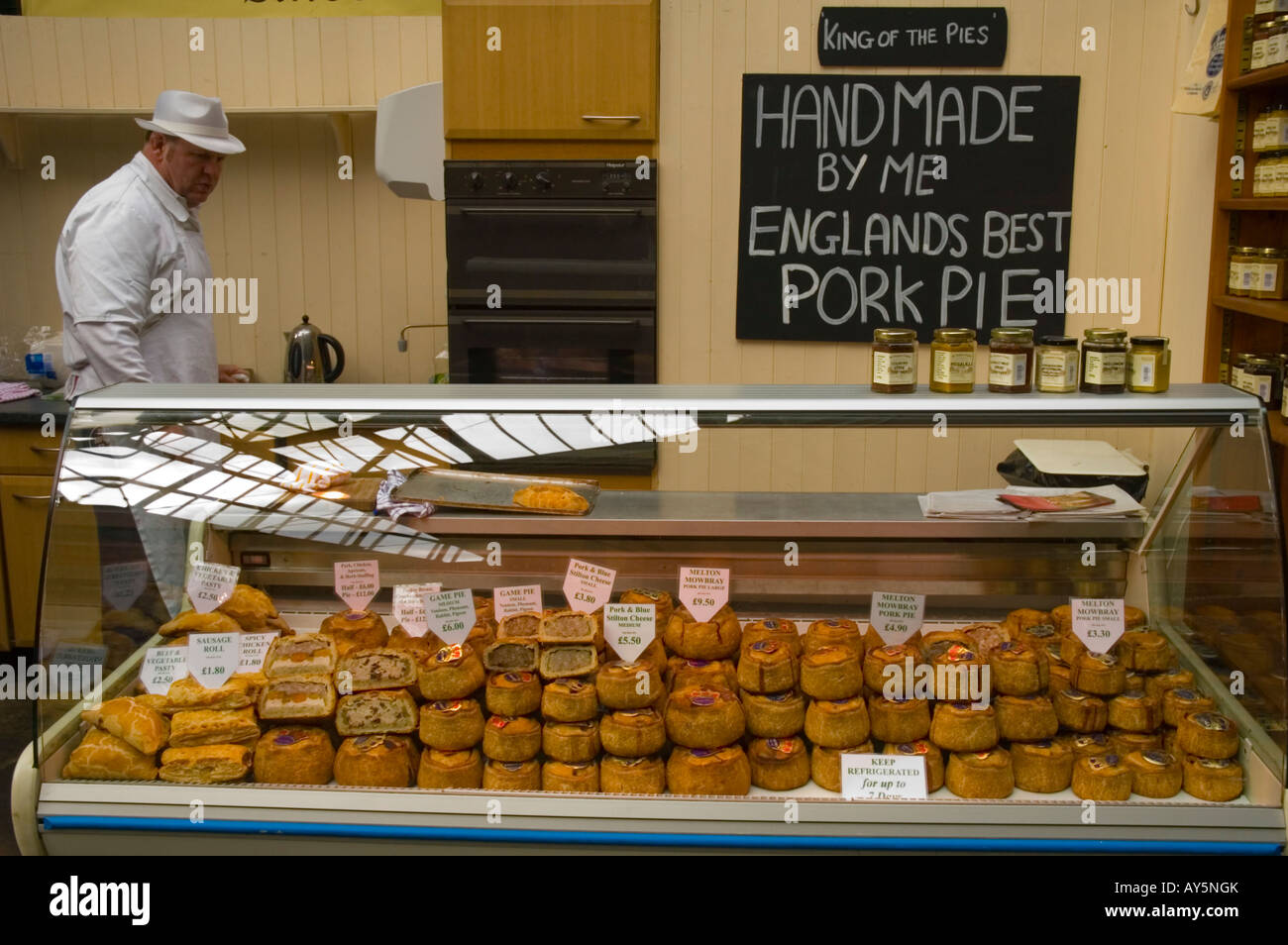 Pie shop borough market Banque de photographies et d’images à haute ...