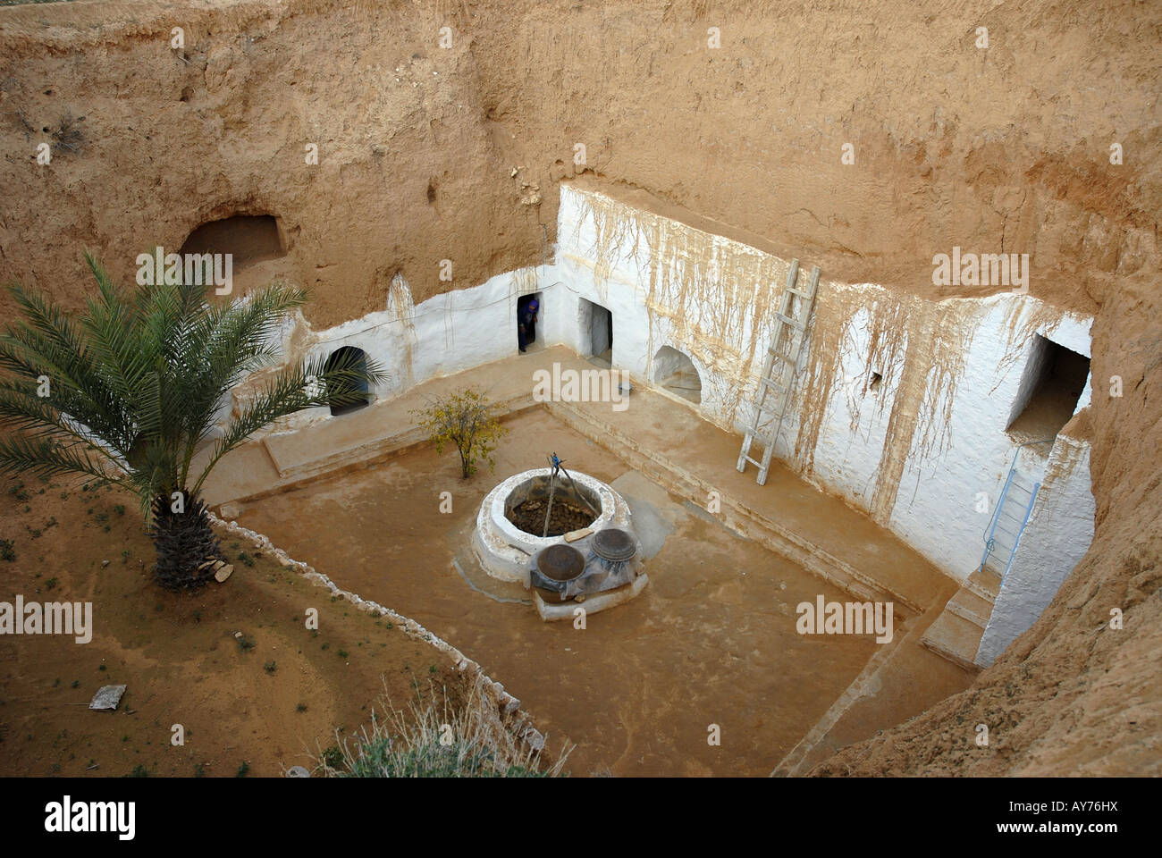 Troglodyte houses matmata tunisia Banque de photographies et d’images à ...