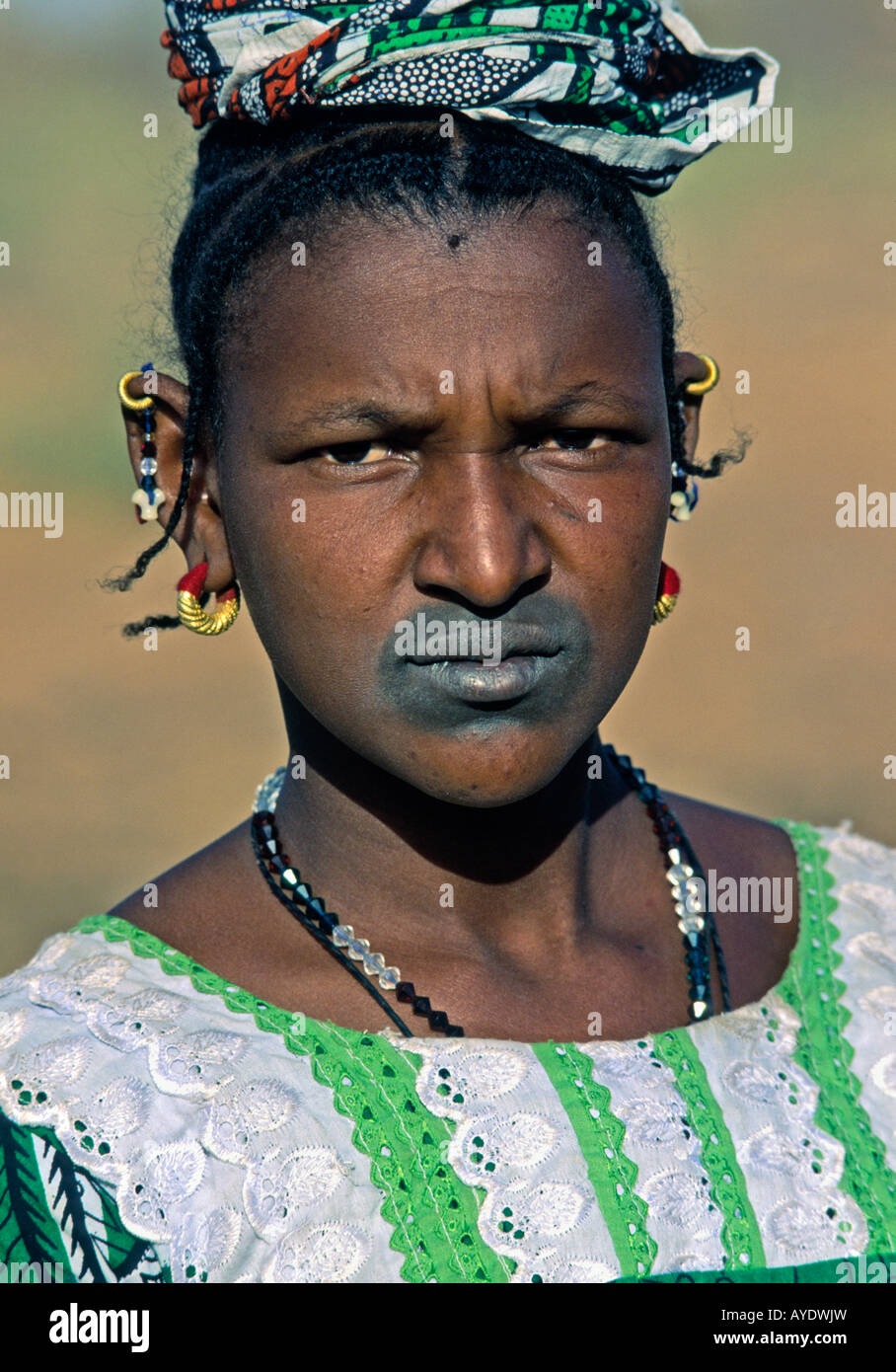 Femme Peule ou peuls, Mali Photo Stock - Alamy