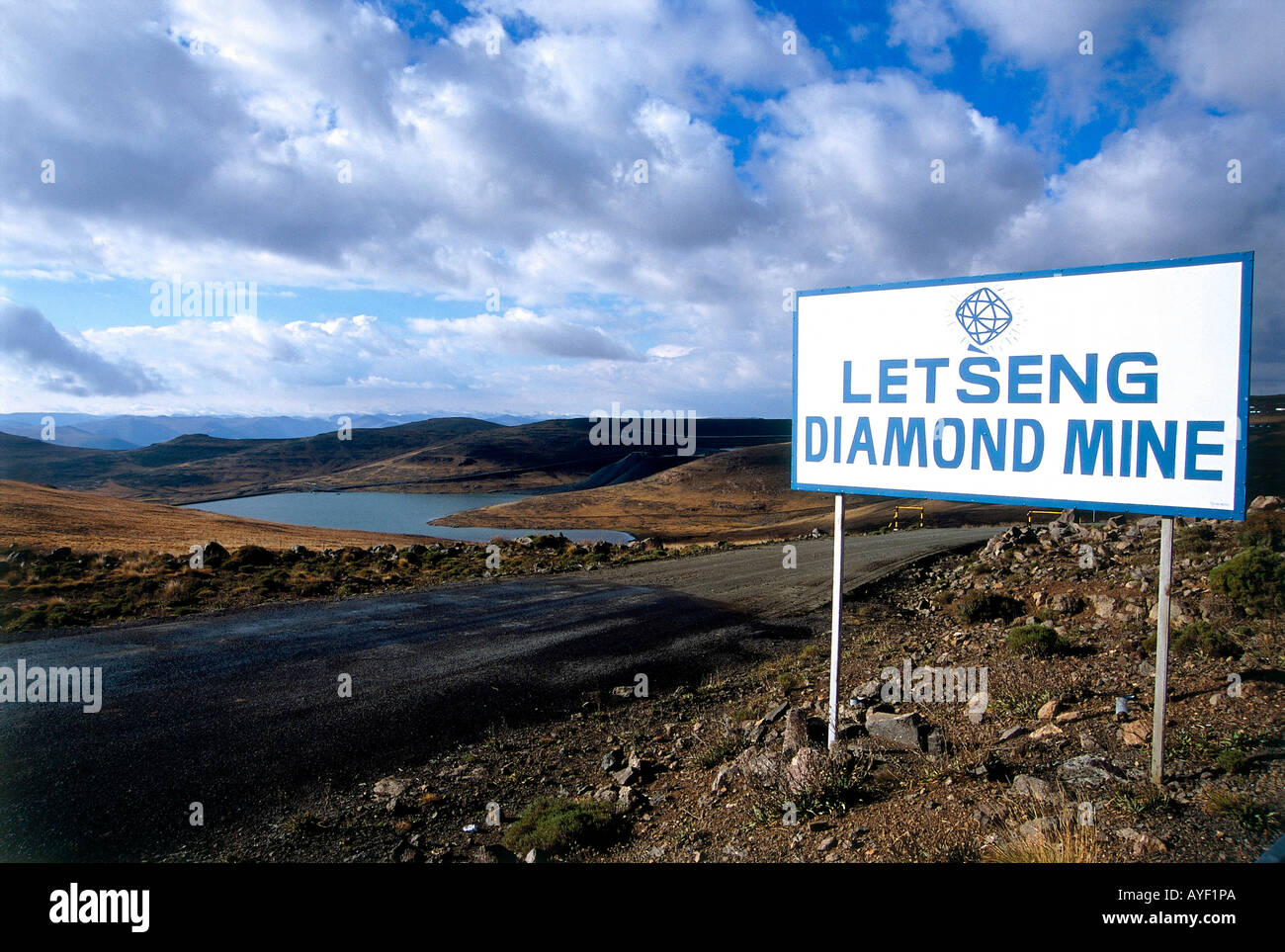 Letseng diamond mine Banque de photographies et d’images à haute ...