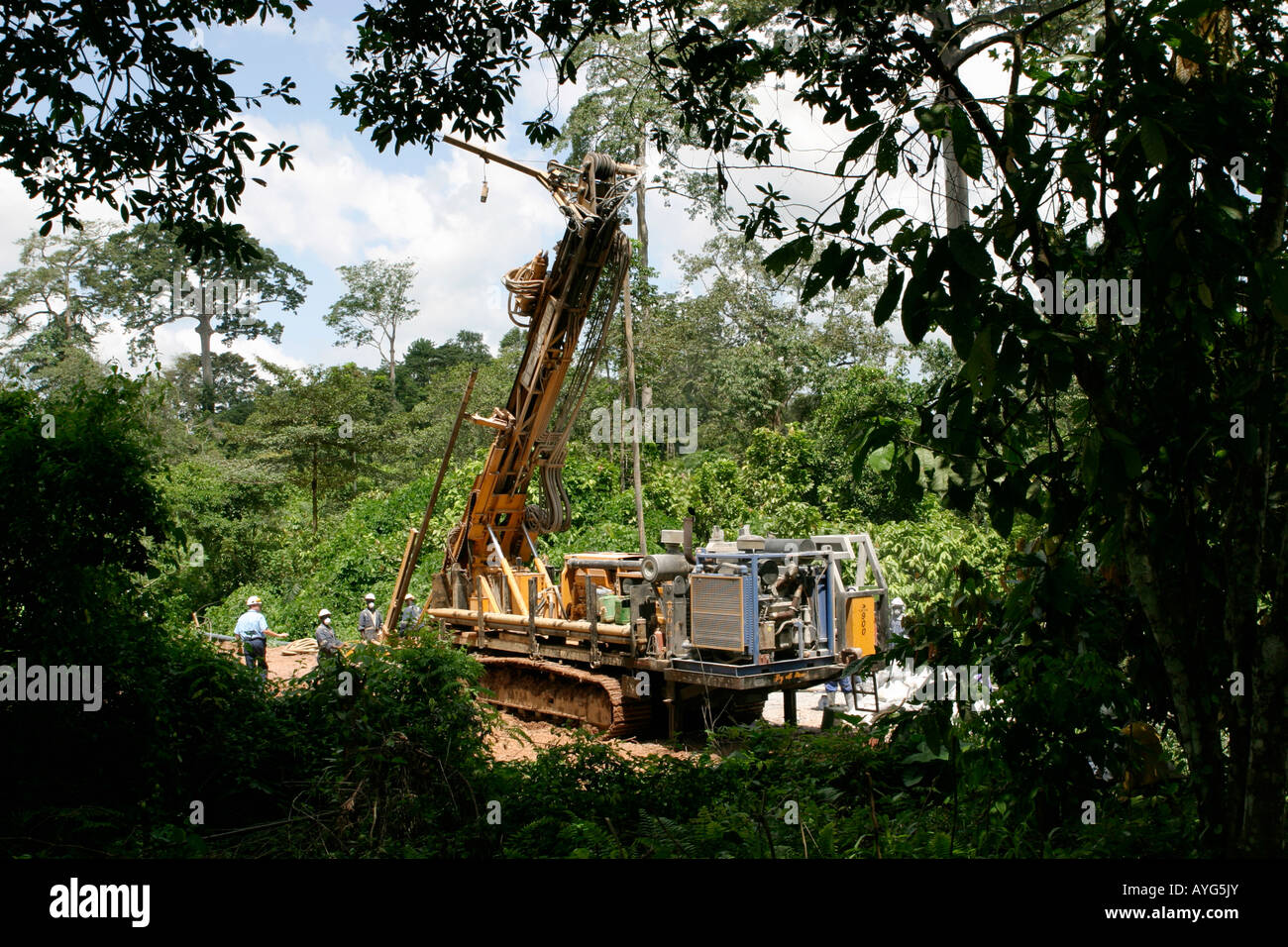 Opencast gold mine sites Banque de photographies et d’images à haute ...