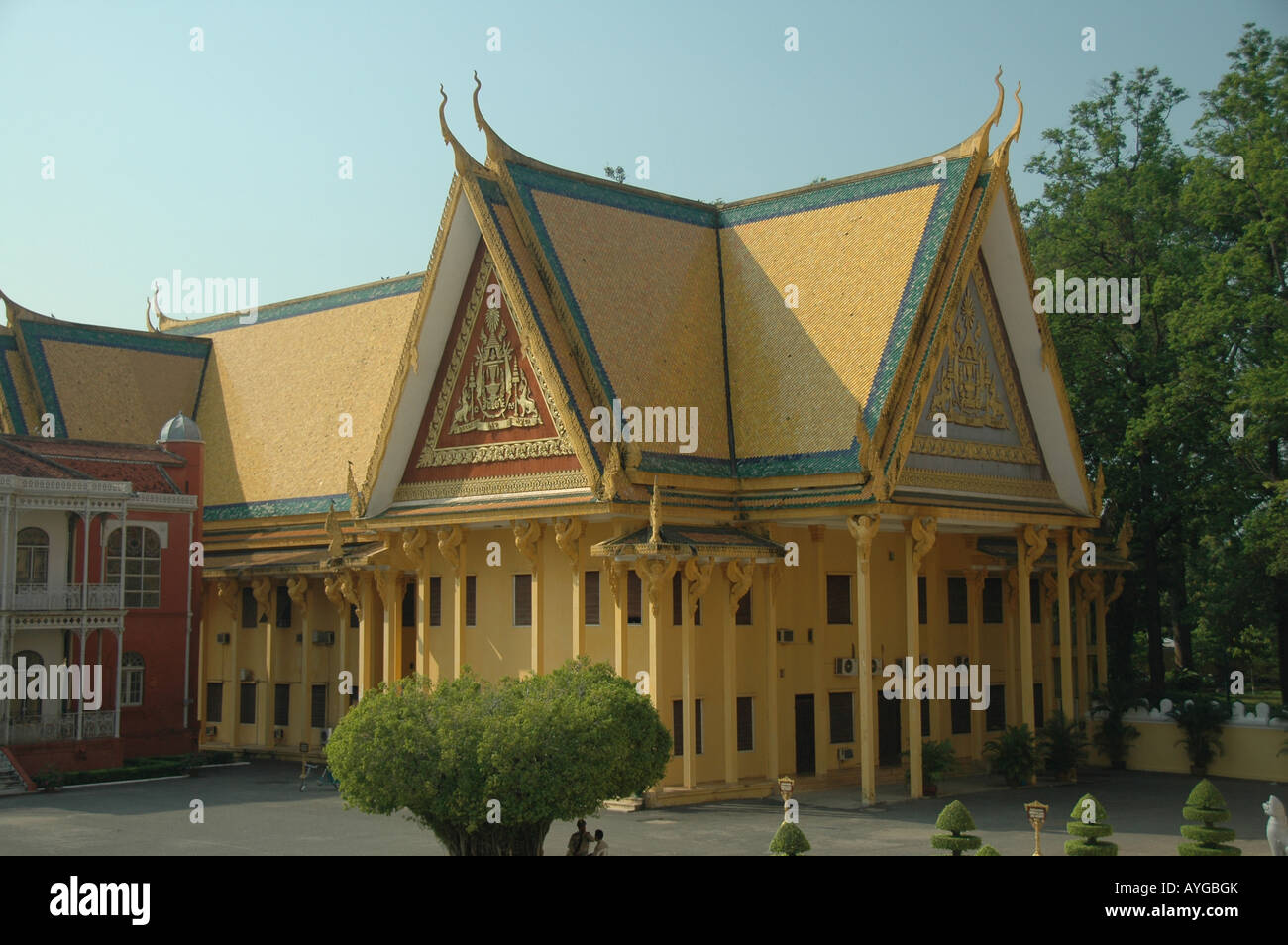 Damnak Chan, le complexe du Palais Royal, Phnom Penh, Cambodge Photo ...