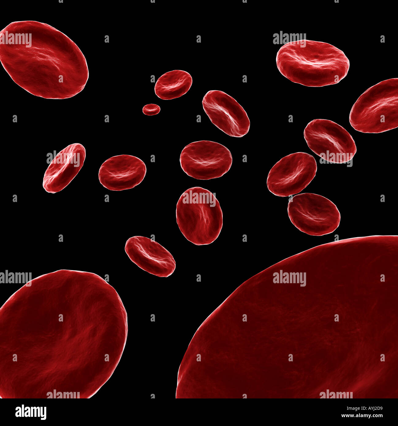 Globules rouges biconcave Banque de photographies et d’images à haute ...