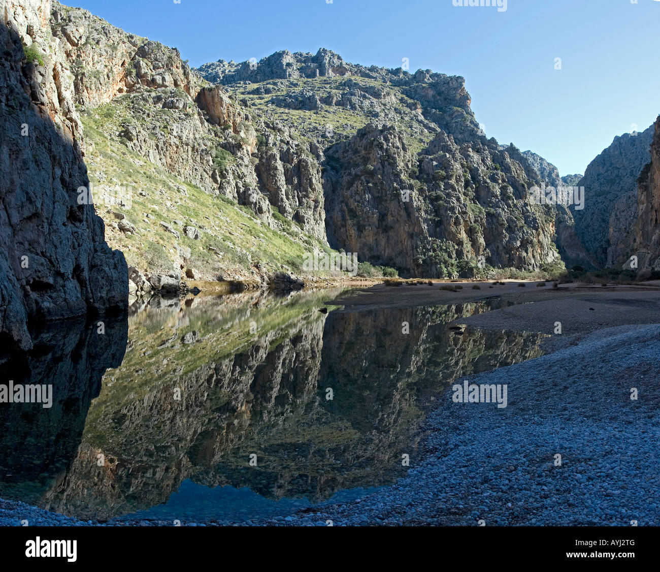 Torrent de pareis la calobra Banque de photographies et d’images à ...