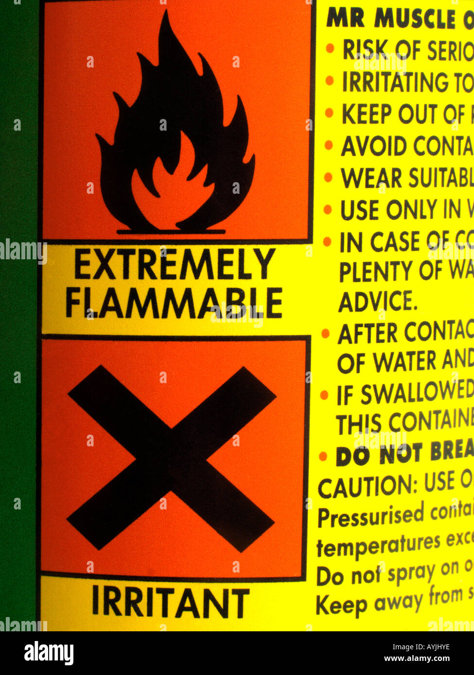 Irritant symbol Banque de photographies et d’images à haute résolution ...